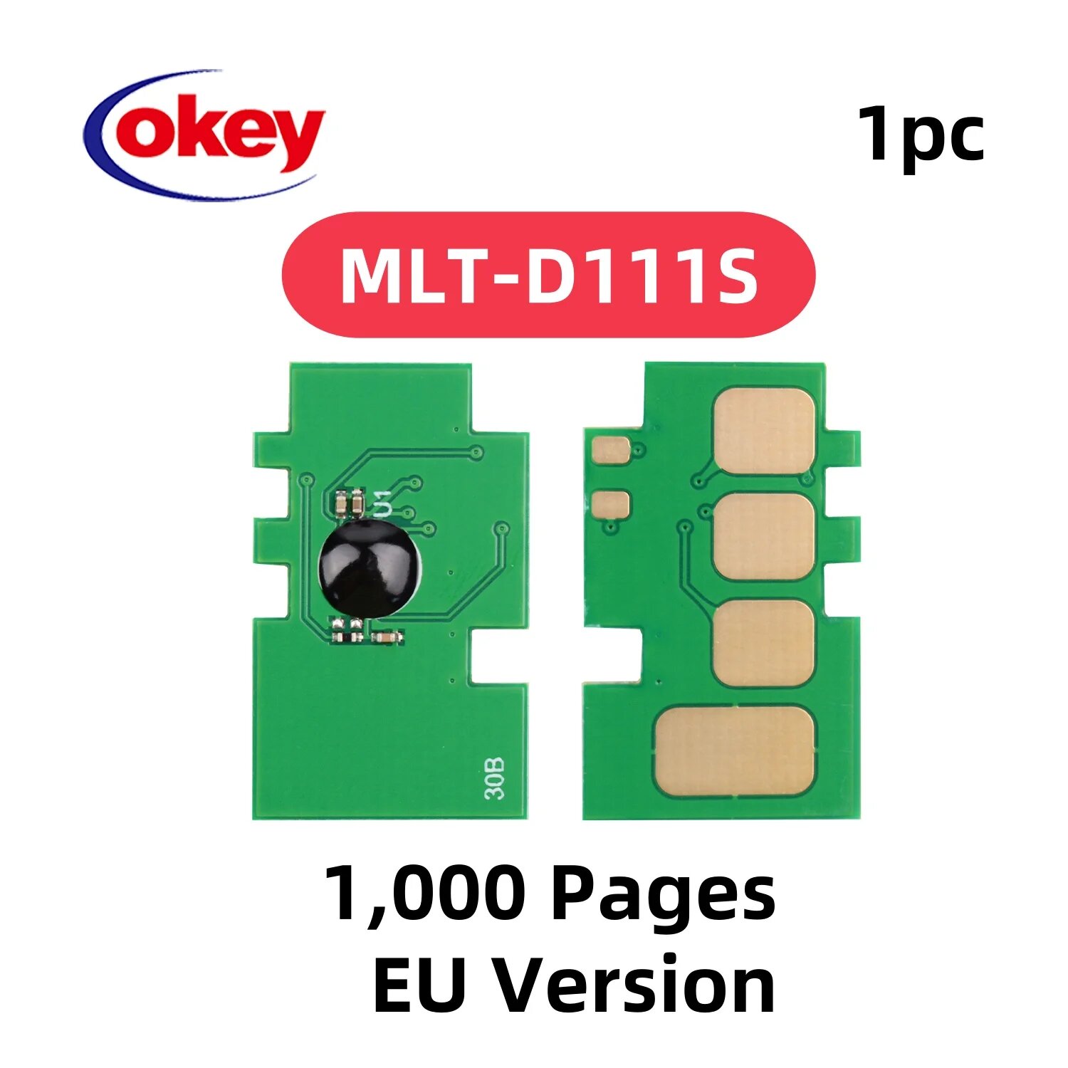 20 шт. чипов для картриджей Samsung MLT-D111S чёрные 20x EU