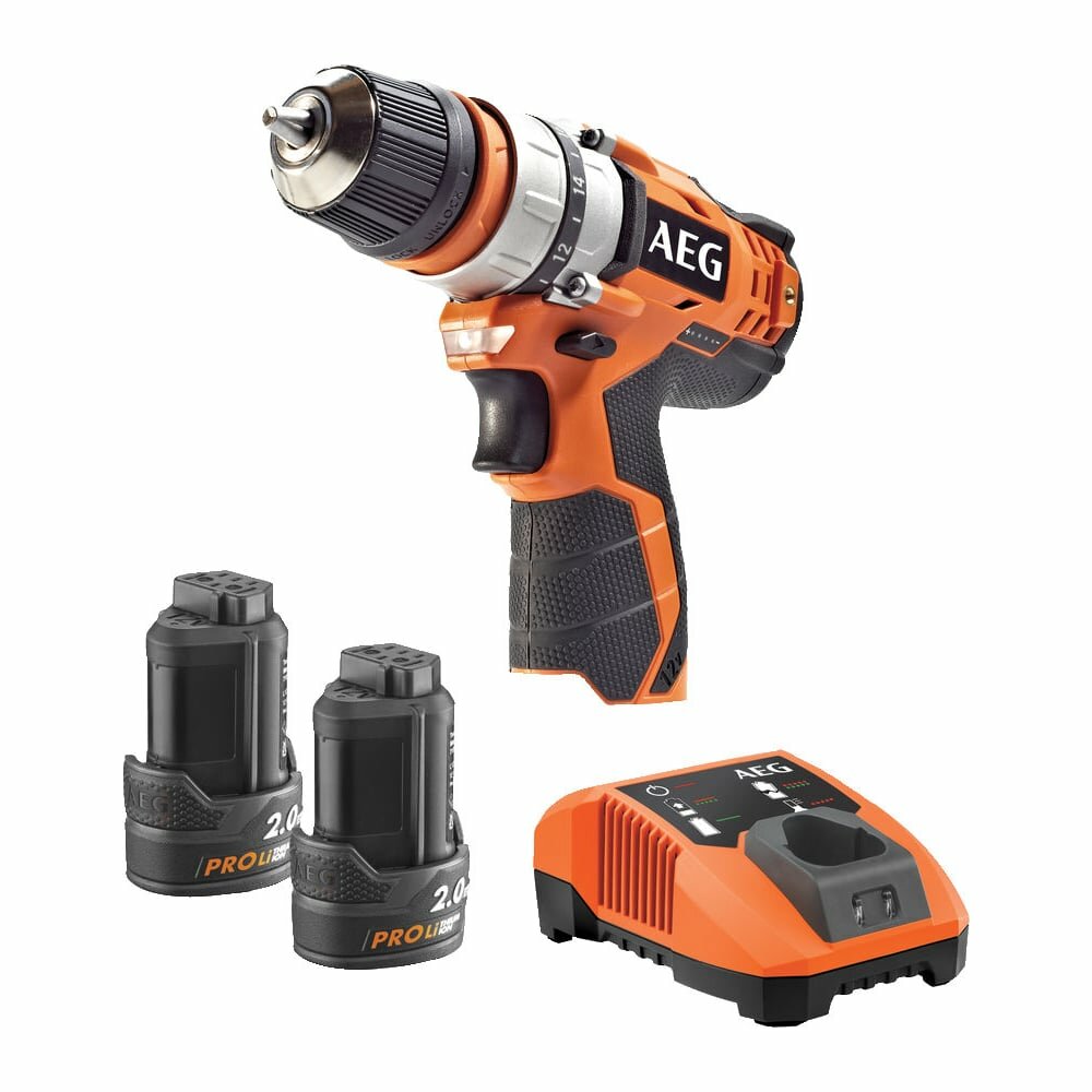 Аккумуляторная дрель-шуруповерт AEG BBS12C2 LI-202B