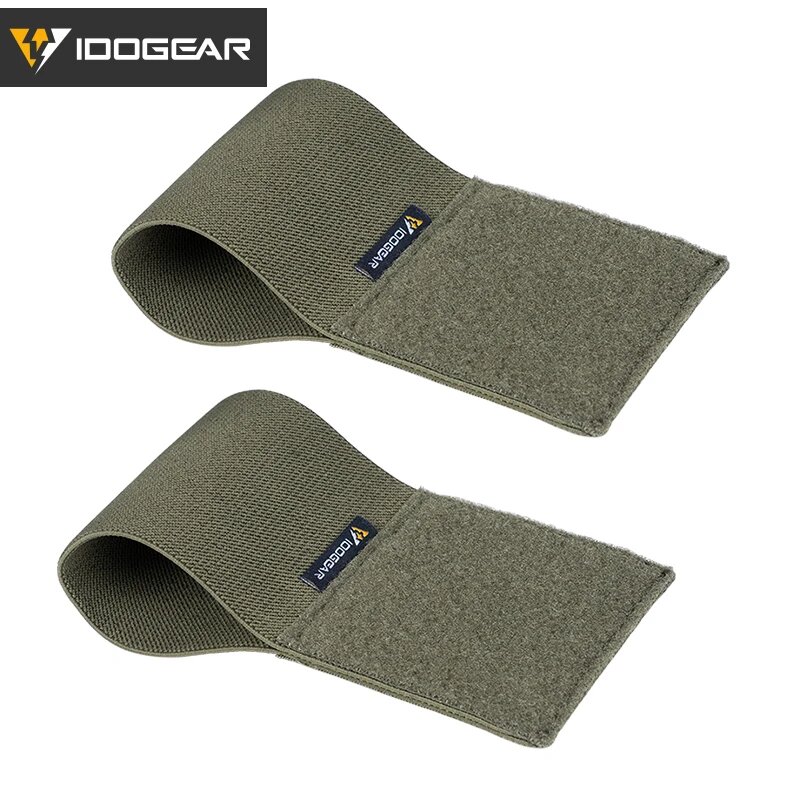 IDOGEAR TA держатели жгутов 2 шт, Ranger Green/Серый