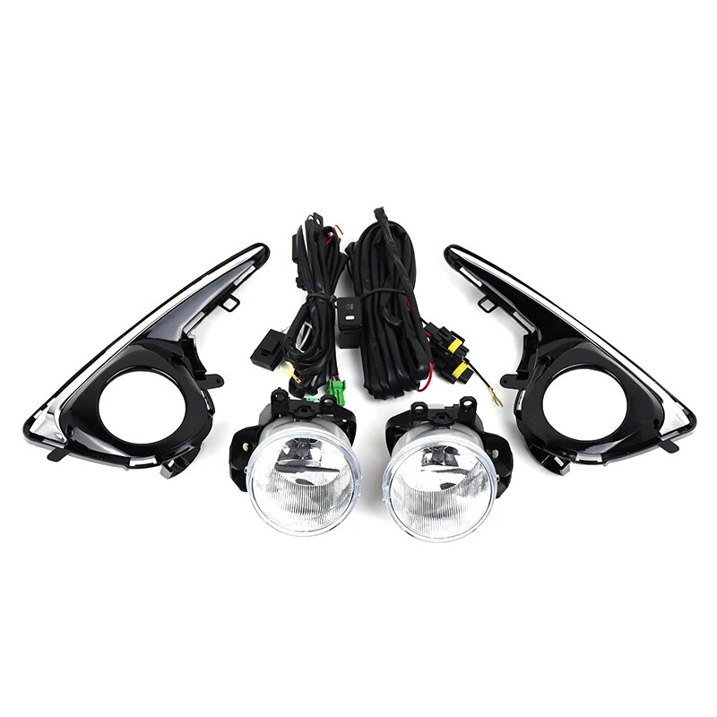 Для Toyota Yaris Vitz 2018 2019 2020 автомобильный передний бампер, противотуманная фара, 1 Set