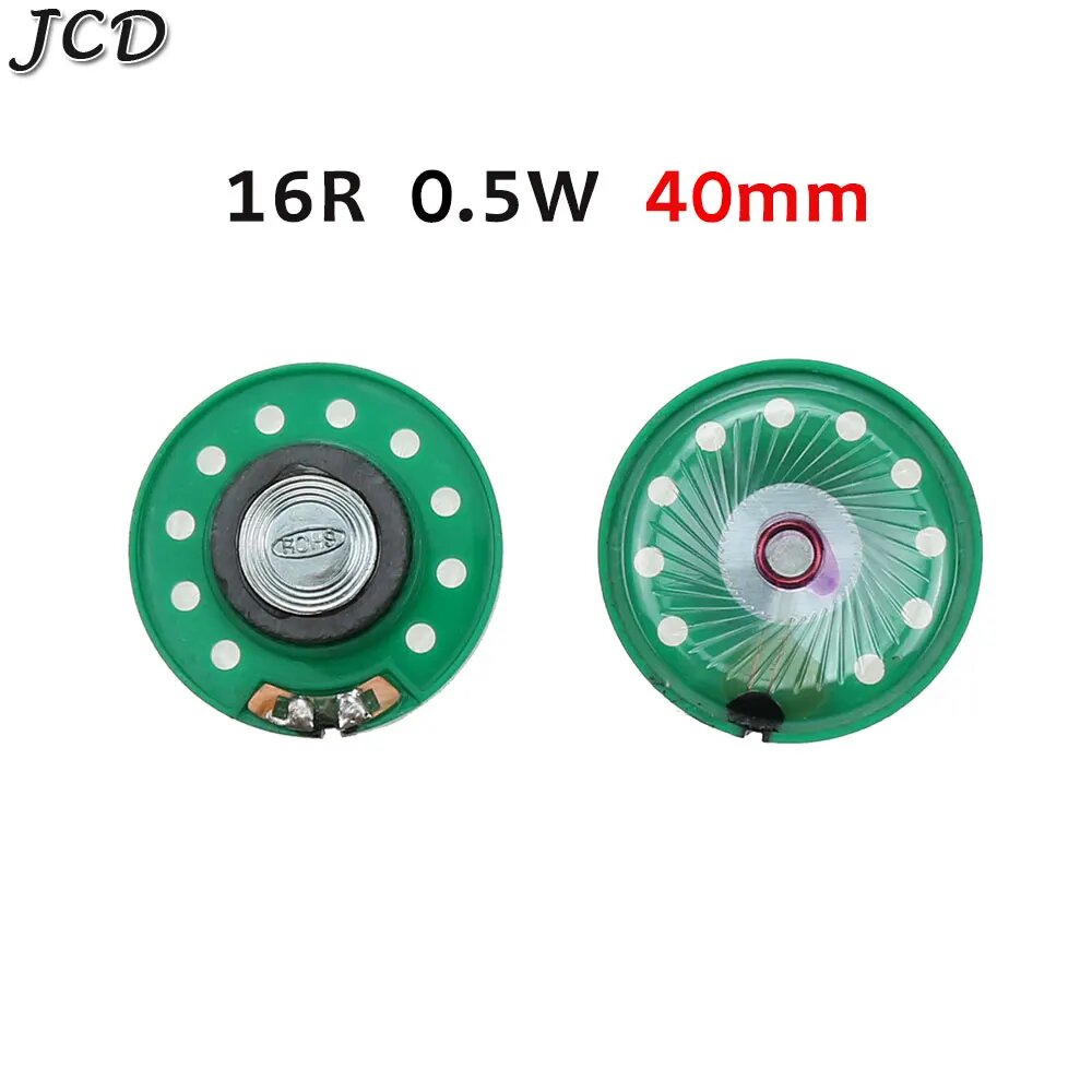 Динамик JCD 16R 0.5W 40mm