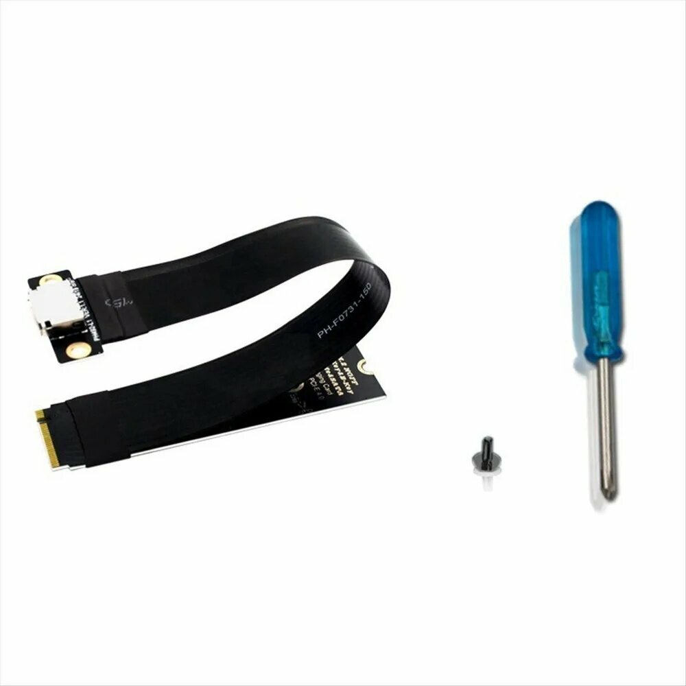 Кабель-адаптер M.2 NVMe PCIE 4.0 - Oculink SFF-8611 SFF-8612 (женский)