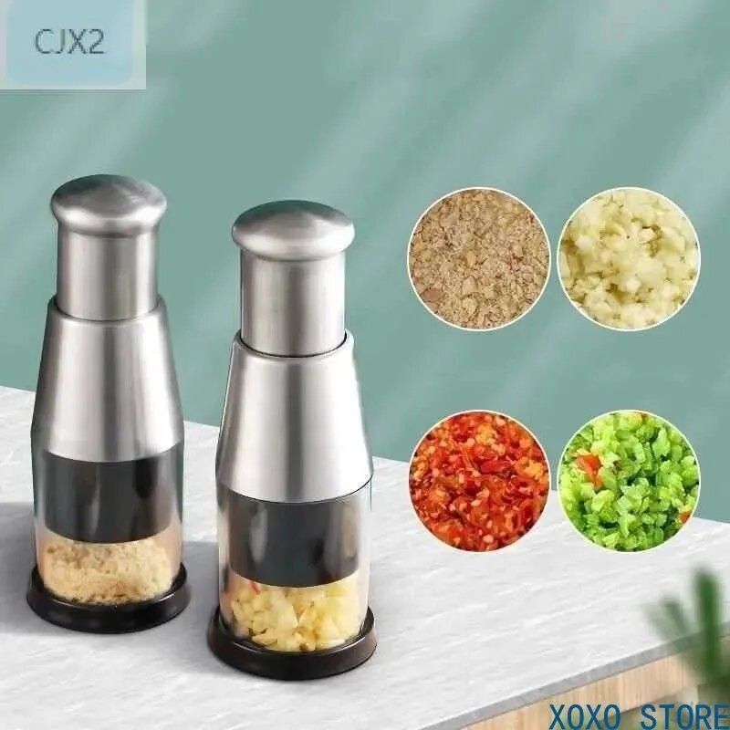 Измельчитель чеснока ручное давление помидоров дробилка фруктовые овощные-CJX2