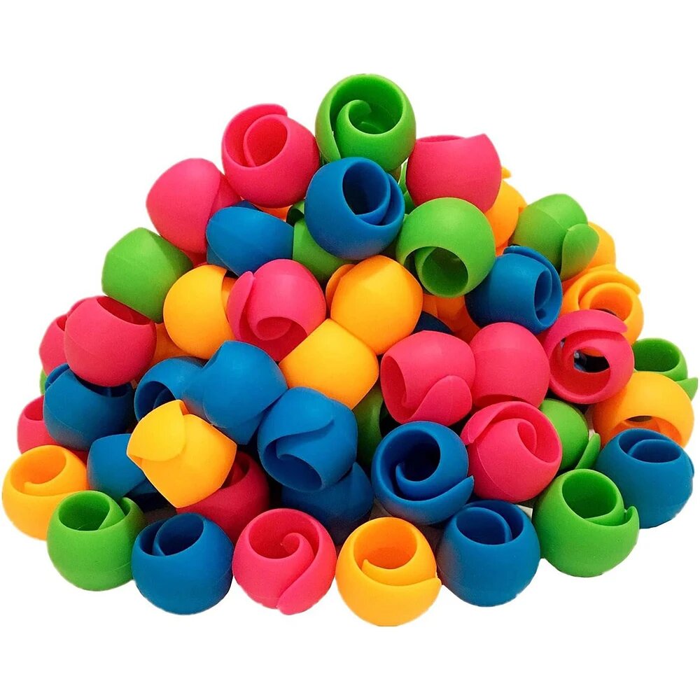 40 шт. Цветные держатели для шпуль Spool Huggers