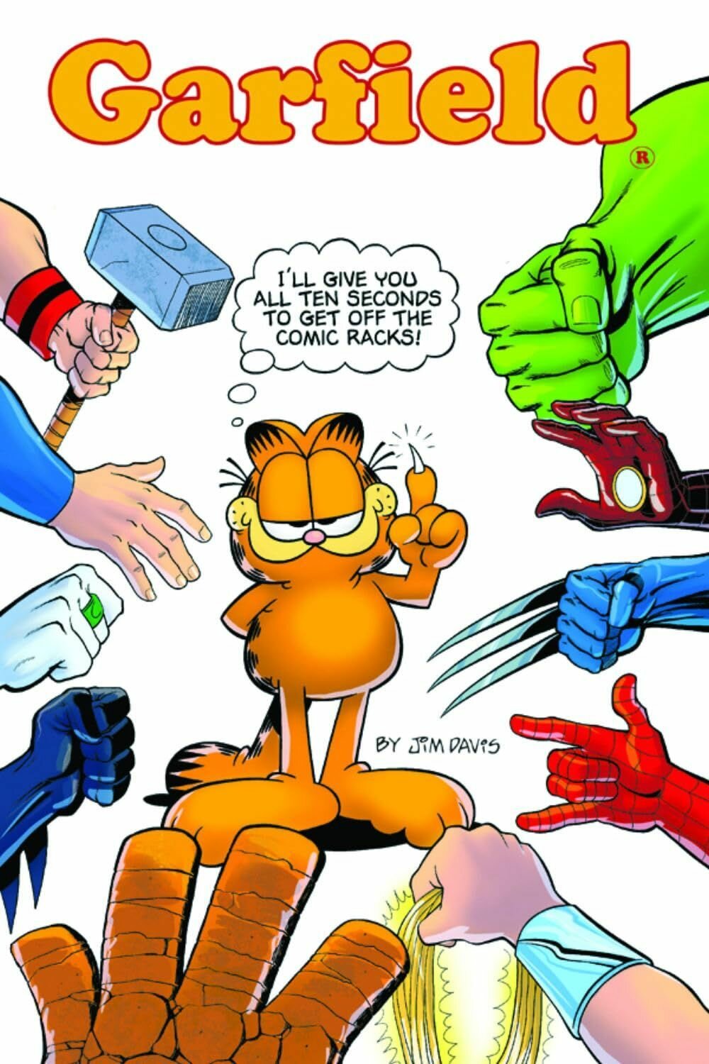 Гарфилд Цветной карикатура Garfield Vol. 1-9 English version