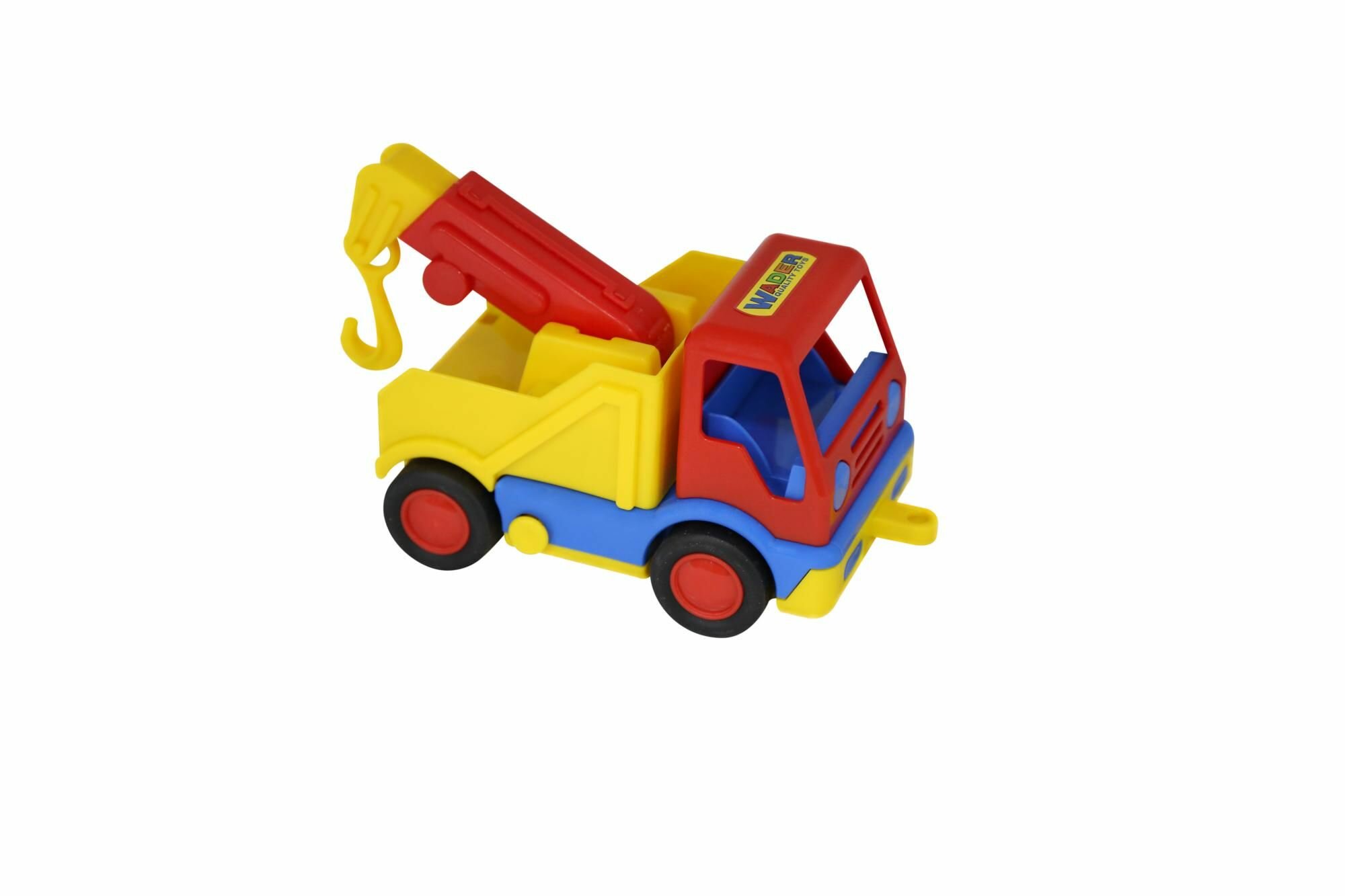 Игрушечная машинка Автомобиль-эвакуатор Базик (в сеточке)