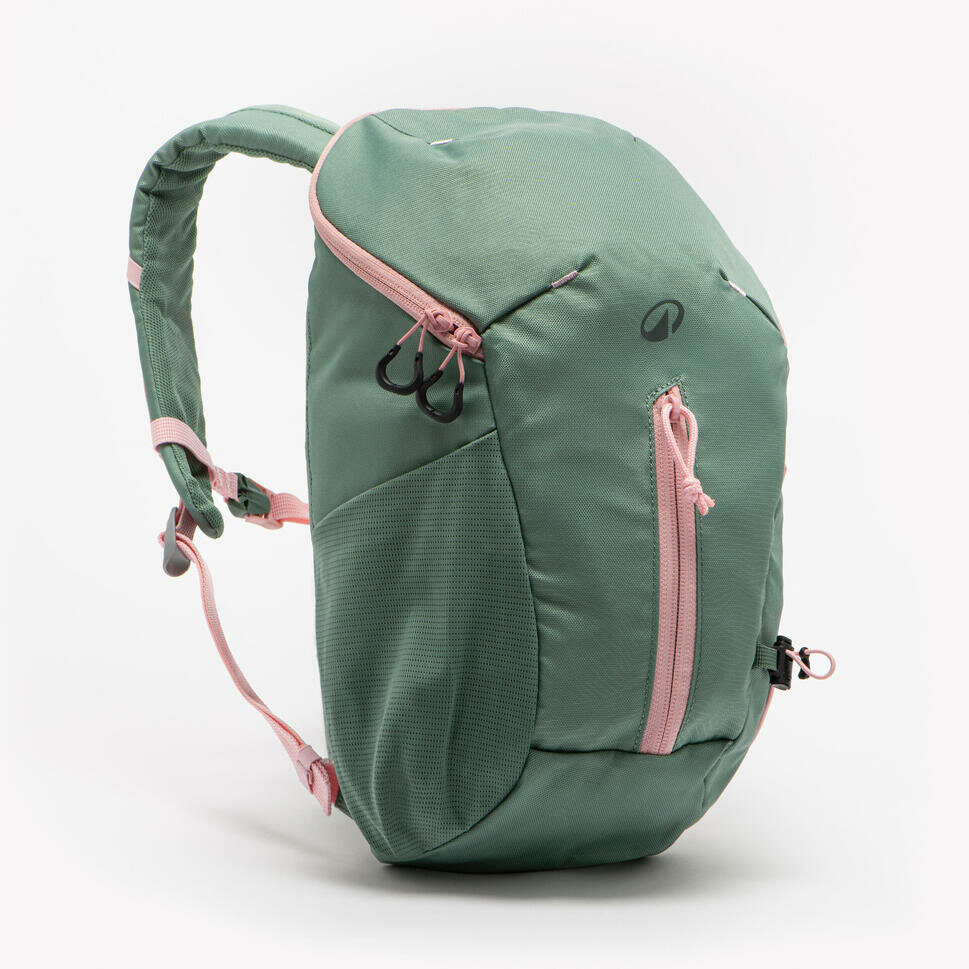 Decathlon Детский походный рюкзак Quechua MH500 10 л, цвет Зеленый эвкалипт