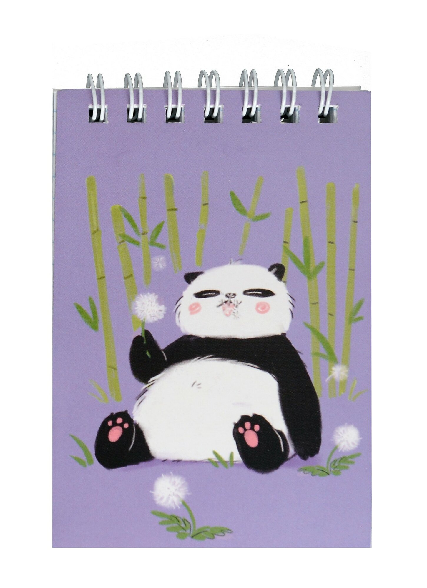 Блокнот А7 60л "Панда" спираль