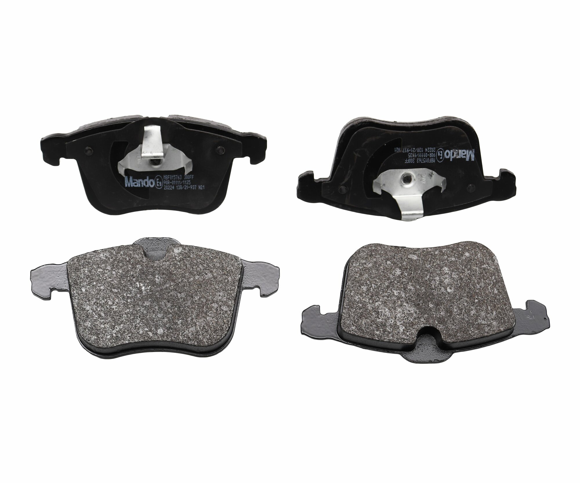 Колодки тормозные OPEL Signum, Vectra (03-) (2.8/3.2) SAAB 9-3 (05-) (1.8/2.8) передние (4шт.) MANDO