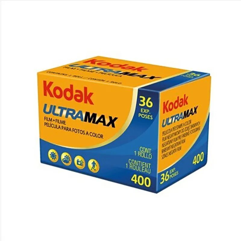 Фотопленка Kodak Ultramax 400 35mm цветная негативная пленка для фото 36 кадров