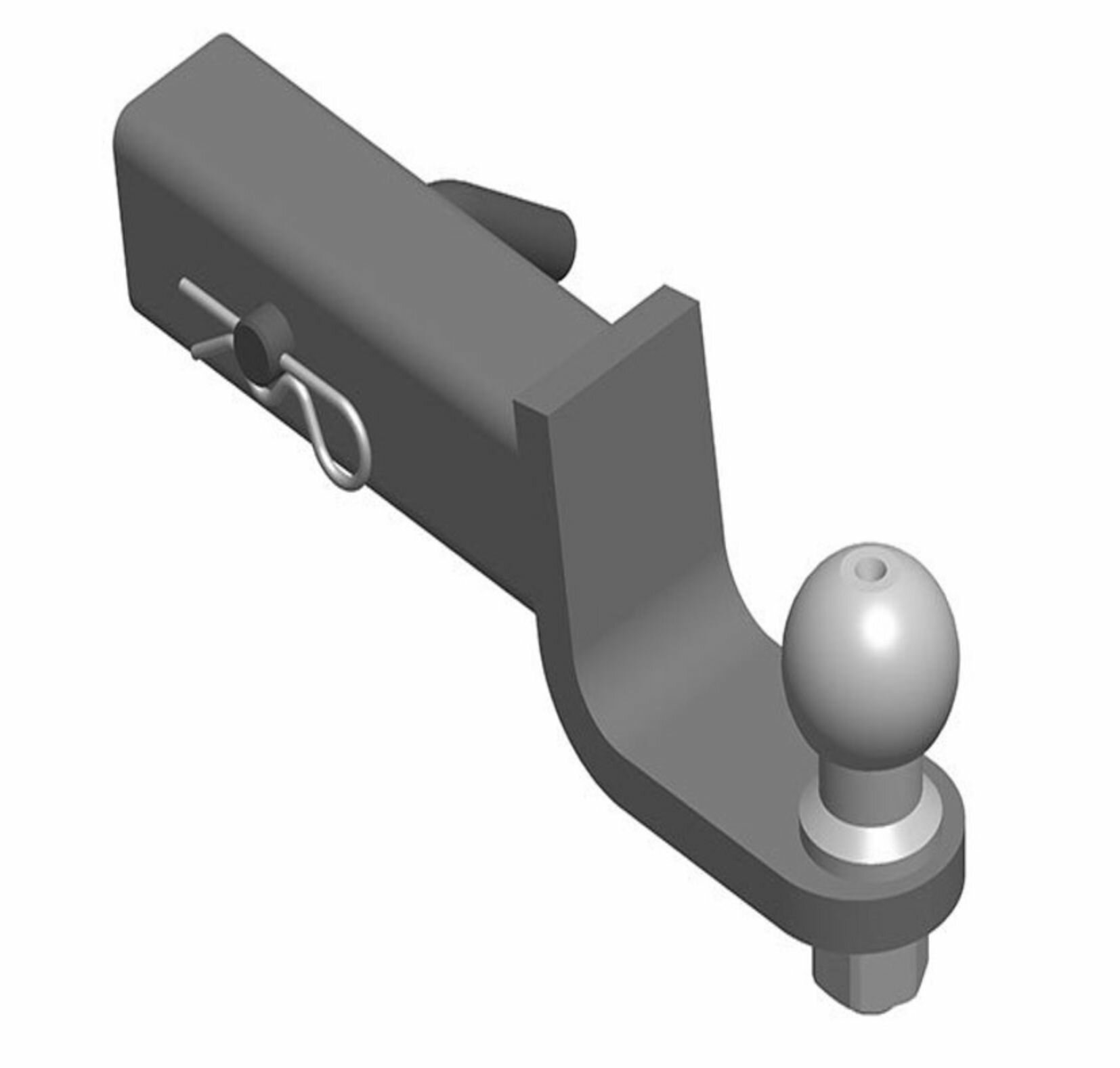 Фаркоп-вставка под американский квадрат 50х50мм, TY-05
