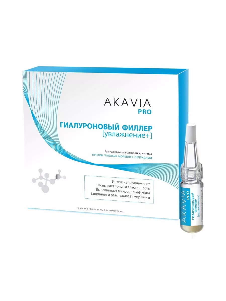 Акавия про сыворотка для лица разглаживающая против глубоких