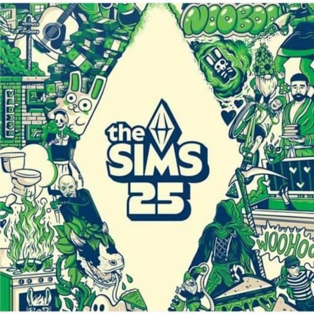 Виниловая пластинка Various - The Sims 25 2 x Vinyl, LP, Compilation, Limited Edition To 500