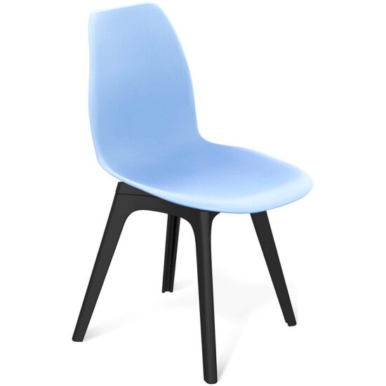Стул Sheffilton SHT-ST29/S195 Голубой pan278/черный