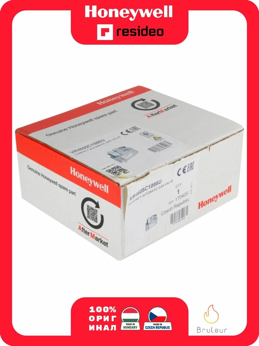 Клапан газовый Honeywell VR4605C1086