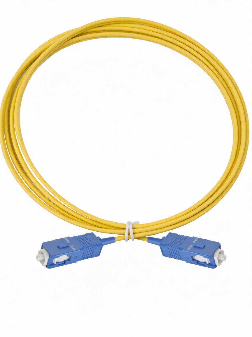 Кабель патч-корд волоконно-оптический Rexant 50-2053 (SM), 9/125 (OS2), SC/APC-SC/UPC, (Simplex), LSZH, 5м