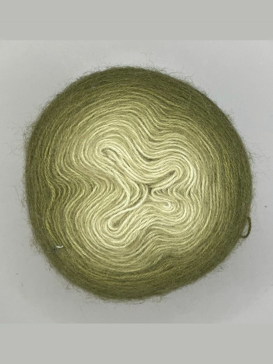 Один моток пряжи ALIZE Angora gold ombre batik, (7355),150гр.-825м, 20% шерсть ,80% акрил.