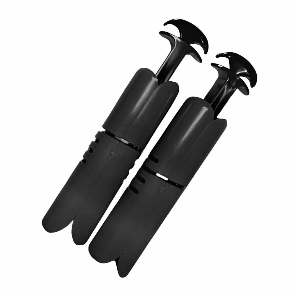 Формодержатель для хранения обуви черный пластик для сапог и ботинок, размер универсальный