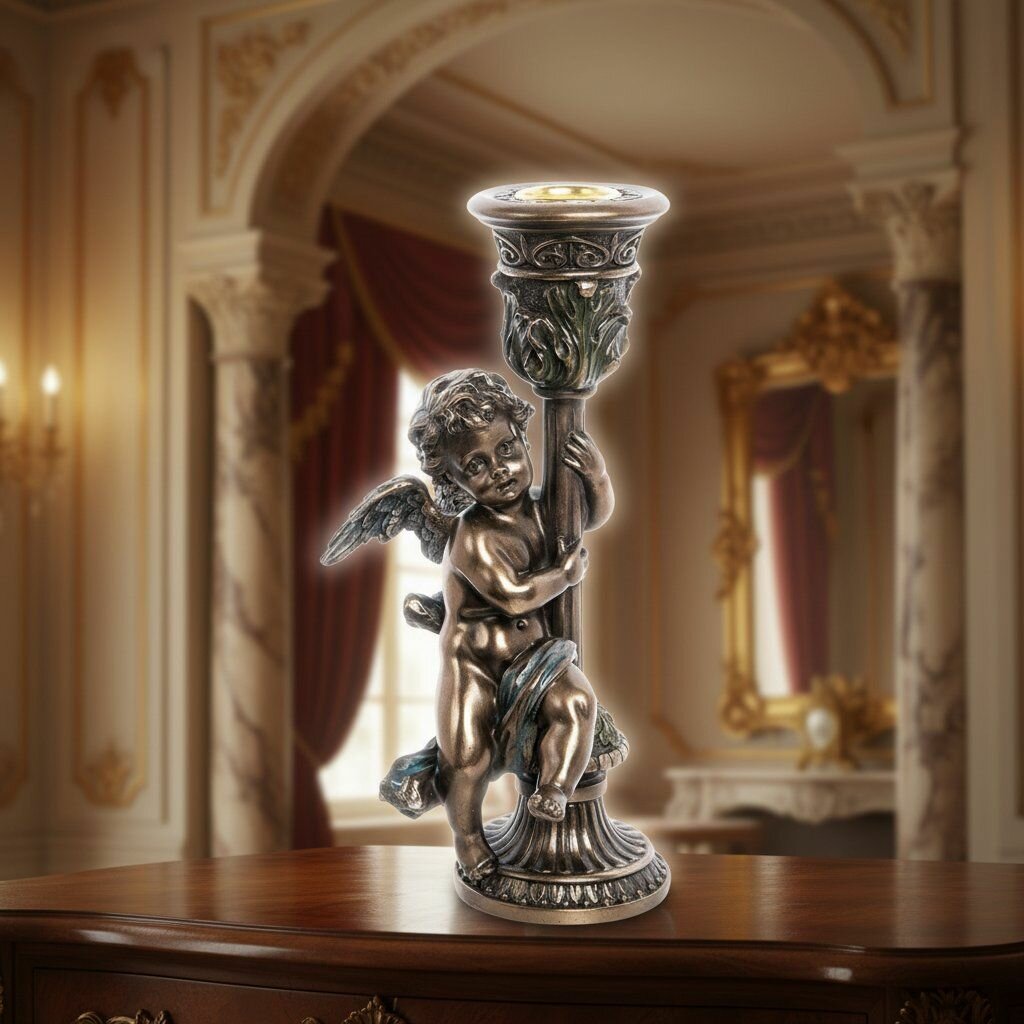 Статуэтка - подсвечник "Херувим"