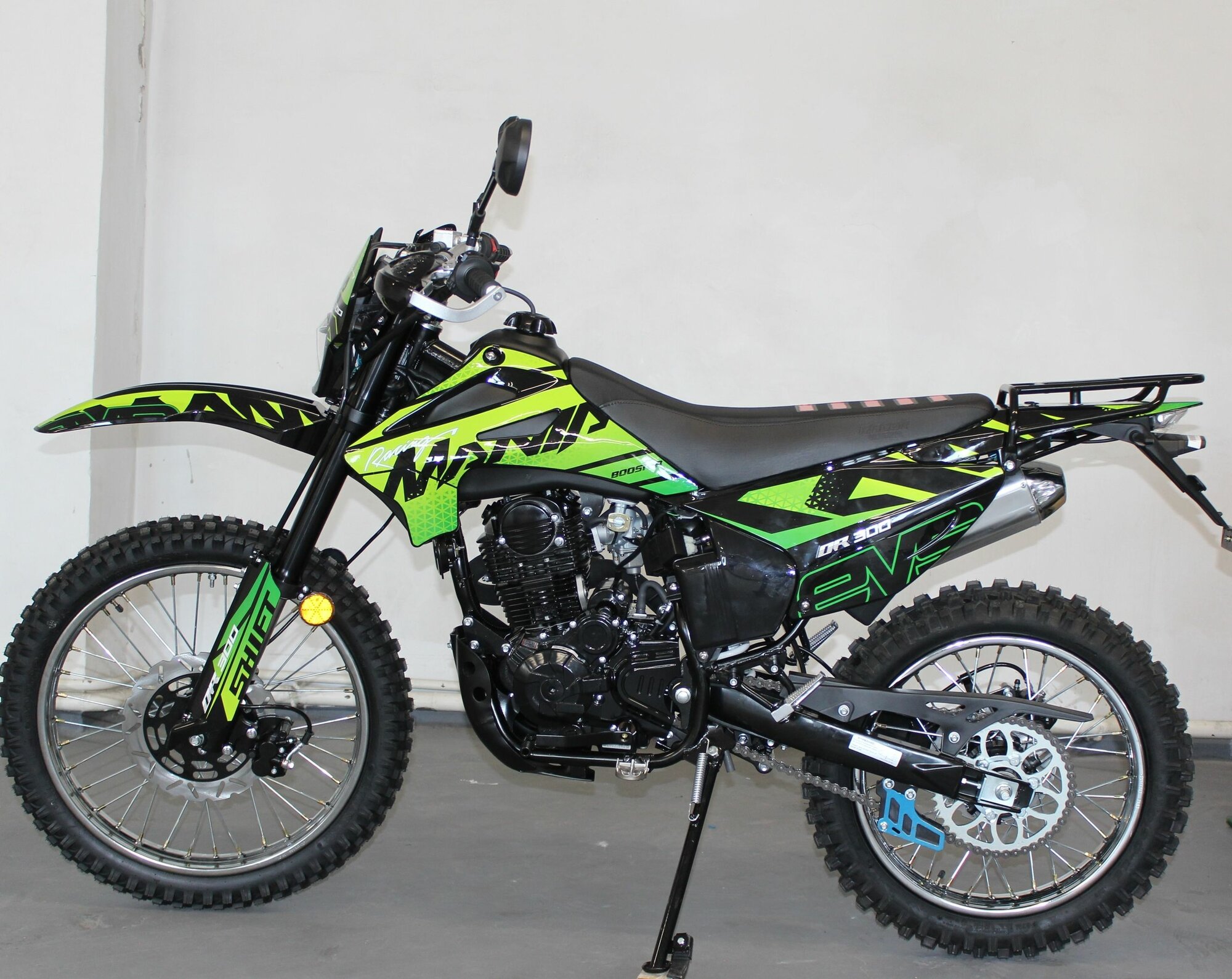 Мотоцикл Racer ZWC2-300B Booster_зеленый (с ПТС в заводской упаковке)