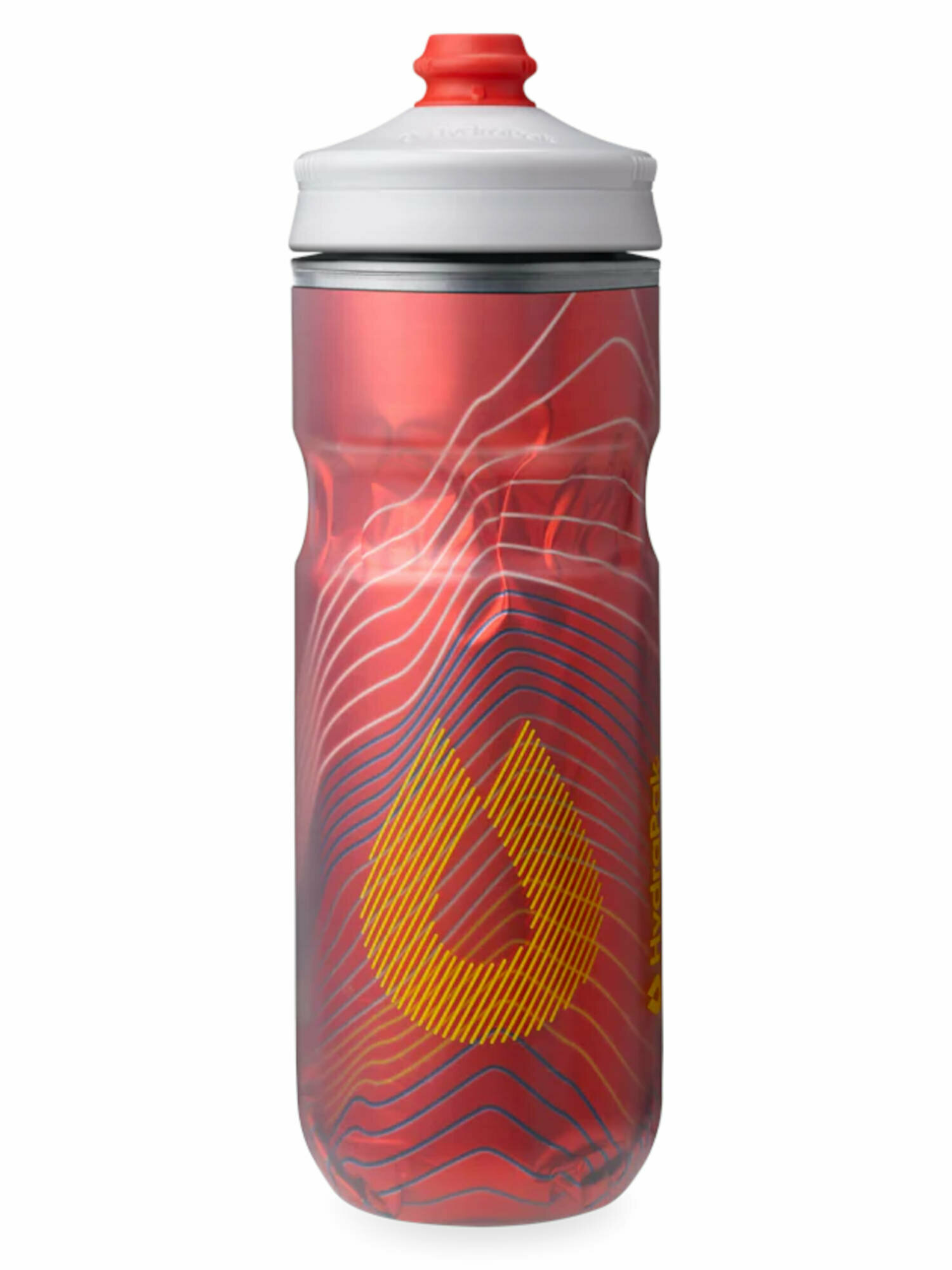 Фляга HydraPak Polar Surge Ascent 600мл Красный