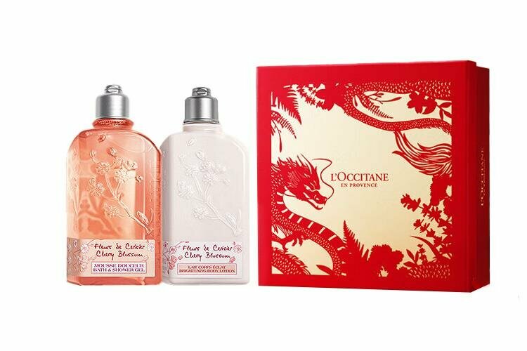 Набор для ухода за кожей унисекс LOCCITANE Успокаивающий ароматический Гель для душа 250мл + Лосьон для тела 250мл 5738681