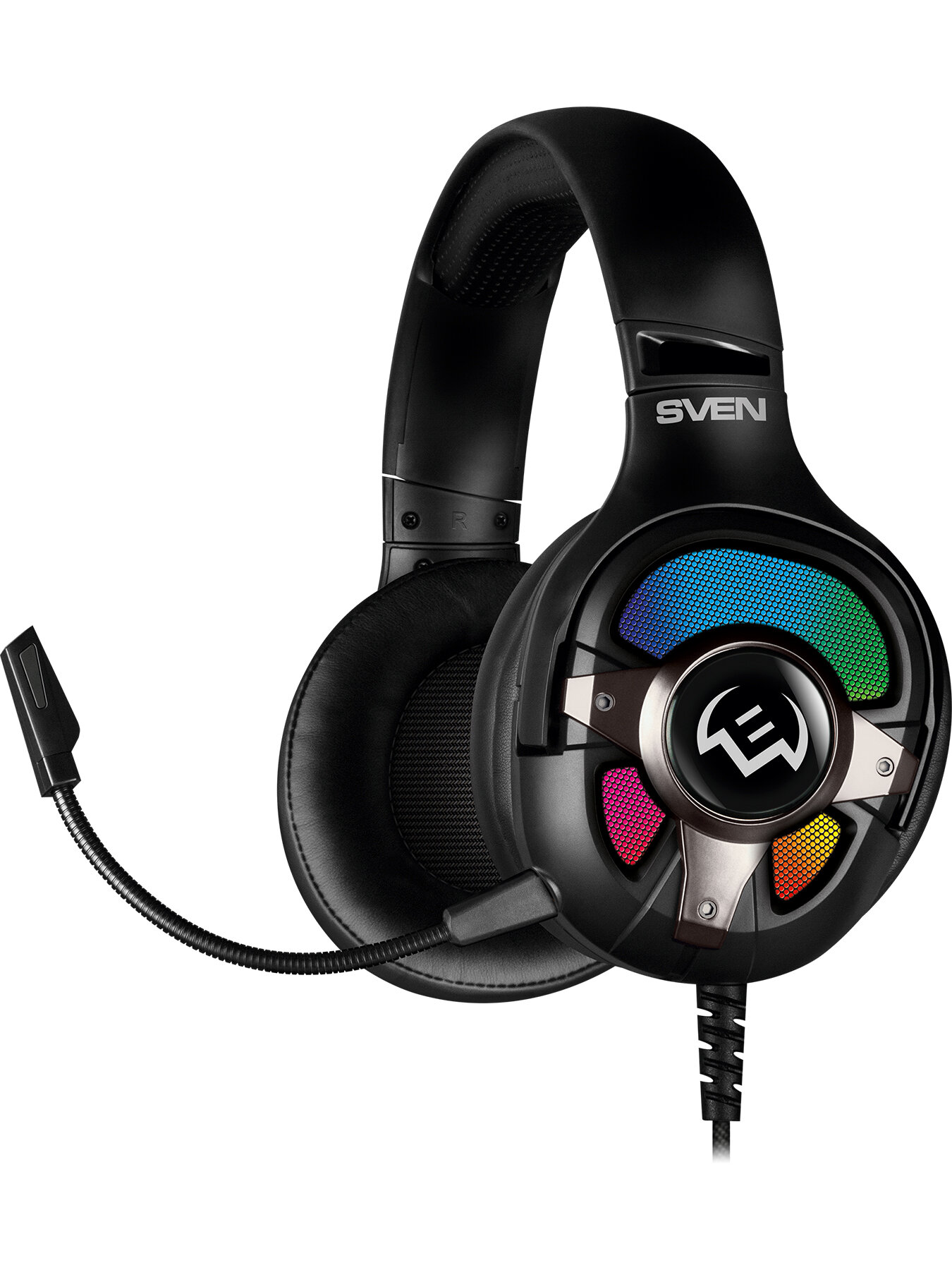 Гарнитура проводная SVEN AP-U1100MV чёрный (SV-020828)