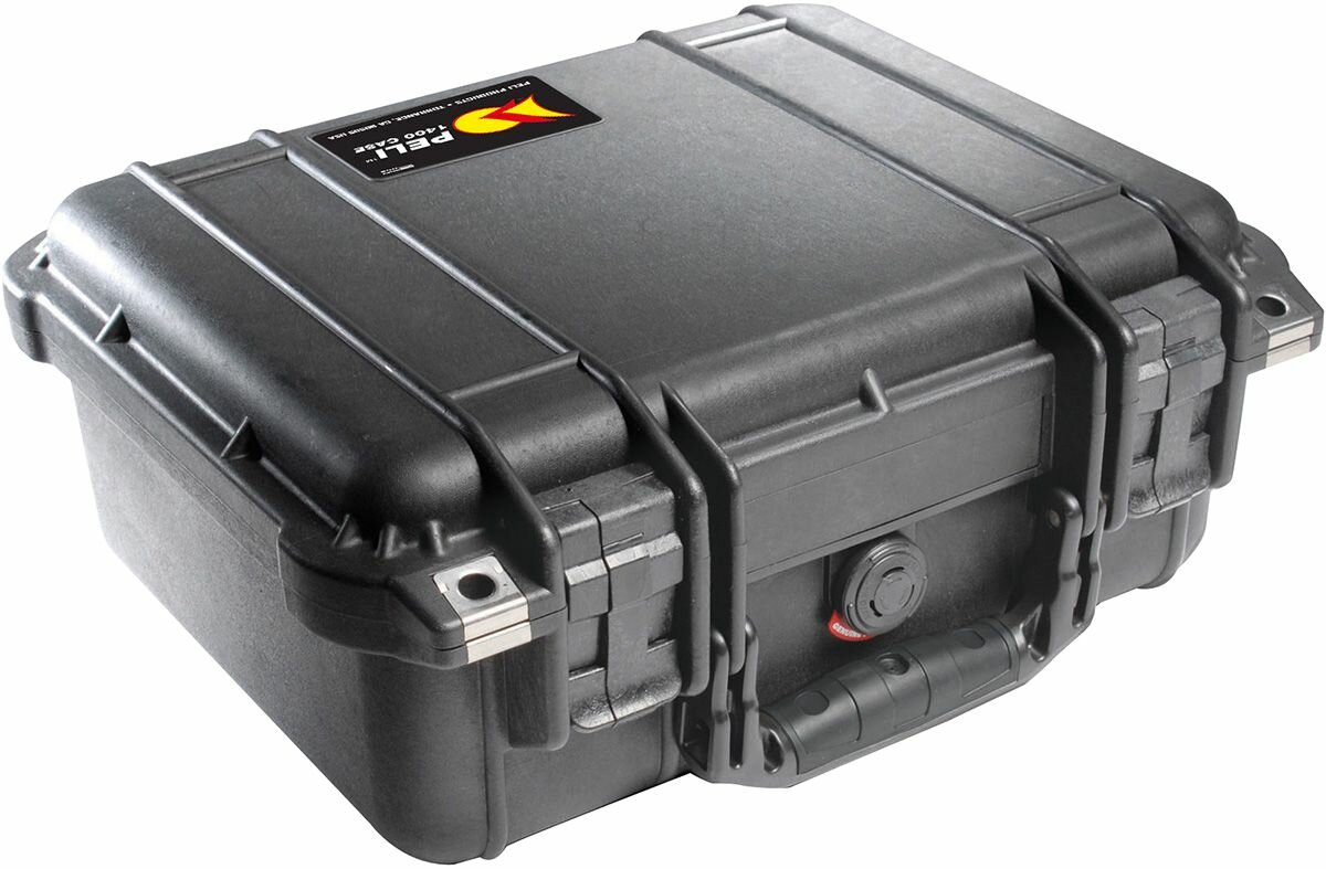 Защитный кейс Peli 1400 Protector черный пустой