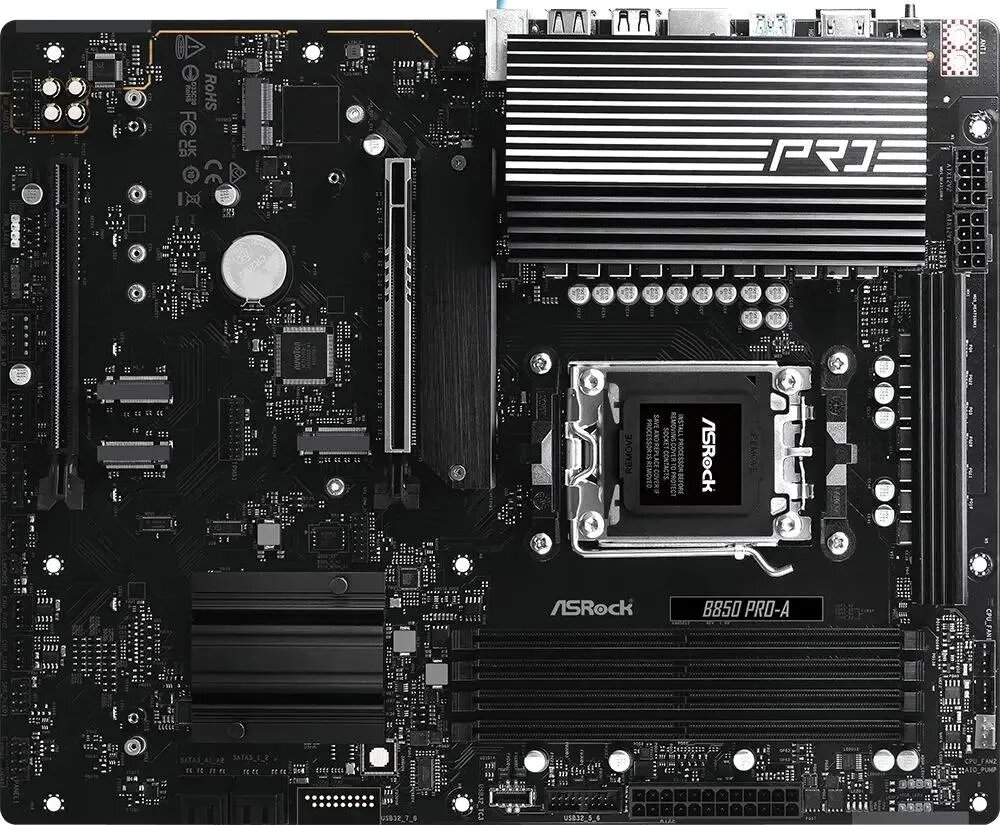 B850 PRO-A / ASRock B850 PRO-A, Socket AM5, AMD B850, ATX, Ret
