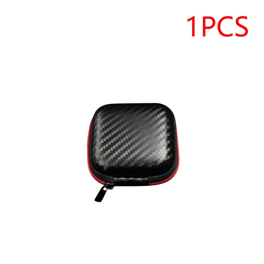 1-5 шт. чехол для наушников из искусственной кожи, сумка для хранения наушников, портативный контейнер для хранения для наушников KZ EDX Pro AS16 Pro, колесико для гарнитуры ZS10
