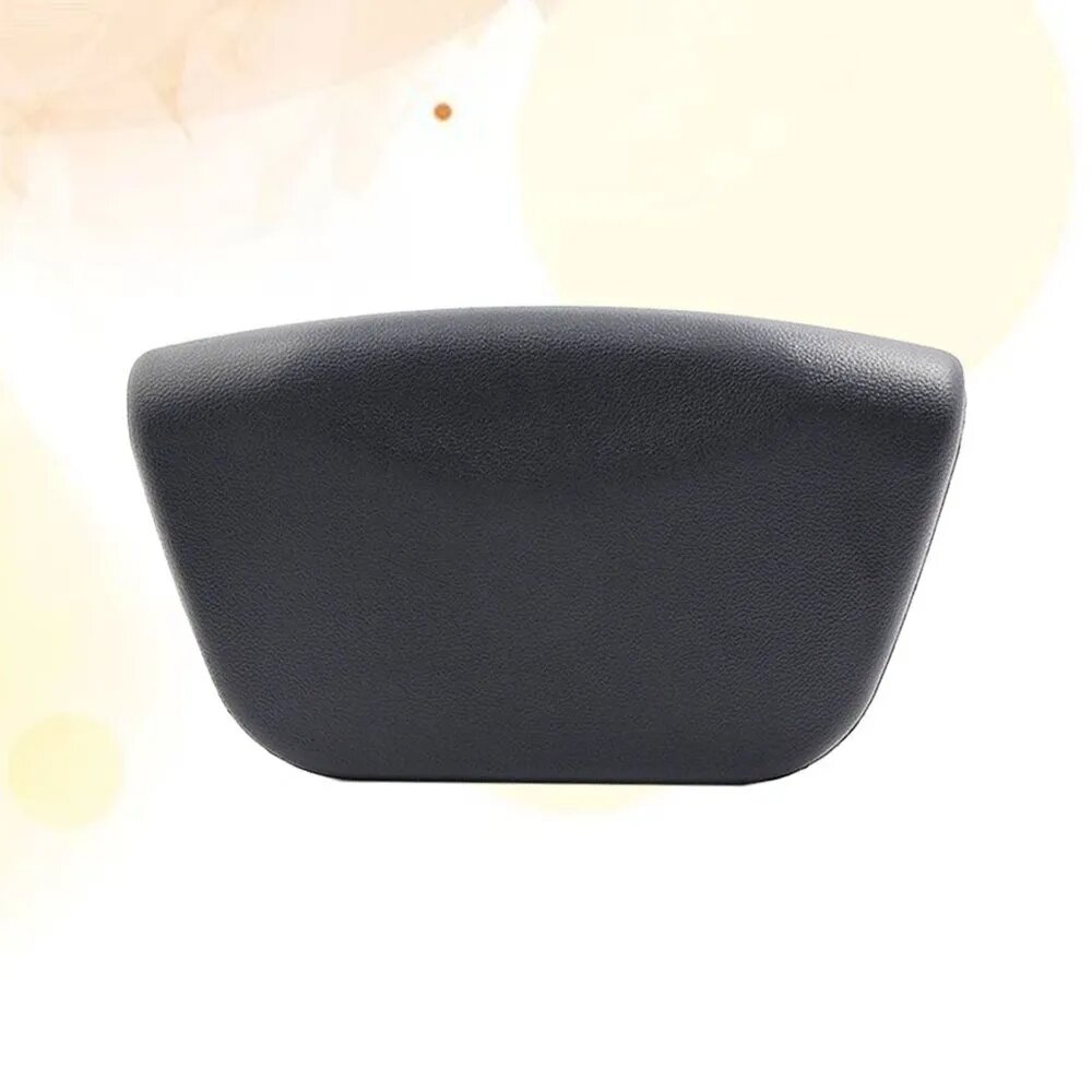 Подушка для ванной с быстрым высыханием из пу, черная, для отдыха в ванной комнате