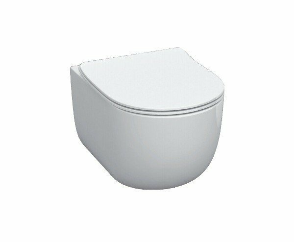 Унитаз подвесной безободковый Kerasan Flo 311101 без сиденья