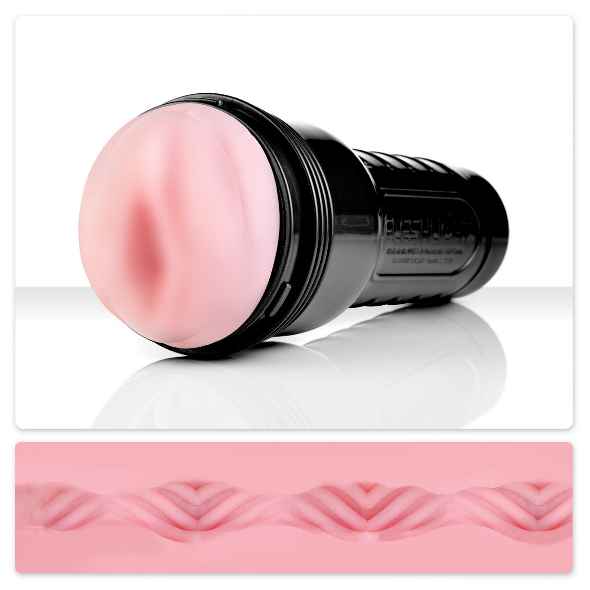 Fleshlight Мастурбатор Fleshlight Pink Go Wave, вагина Вагины и мастурбаторы/Мастурбаторы без вибро