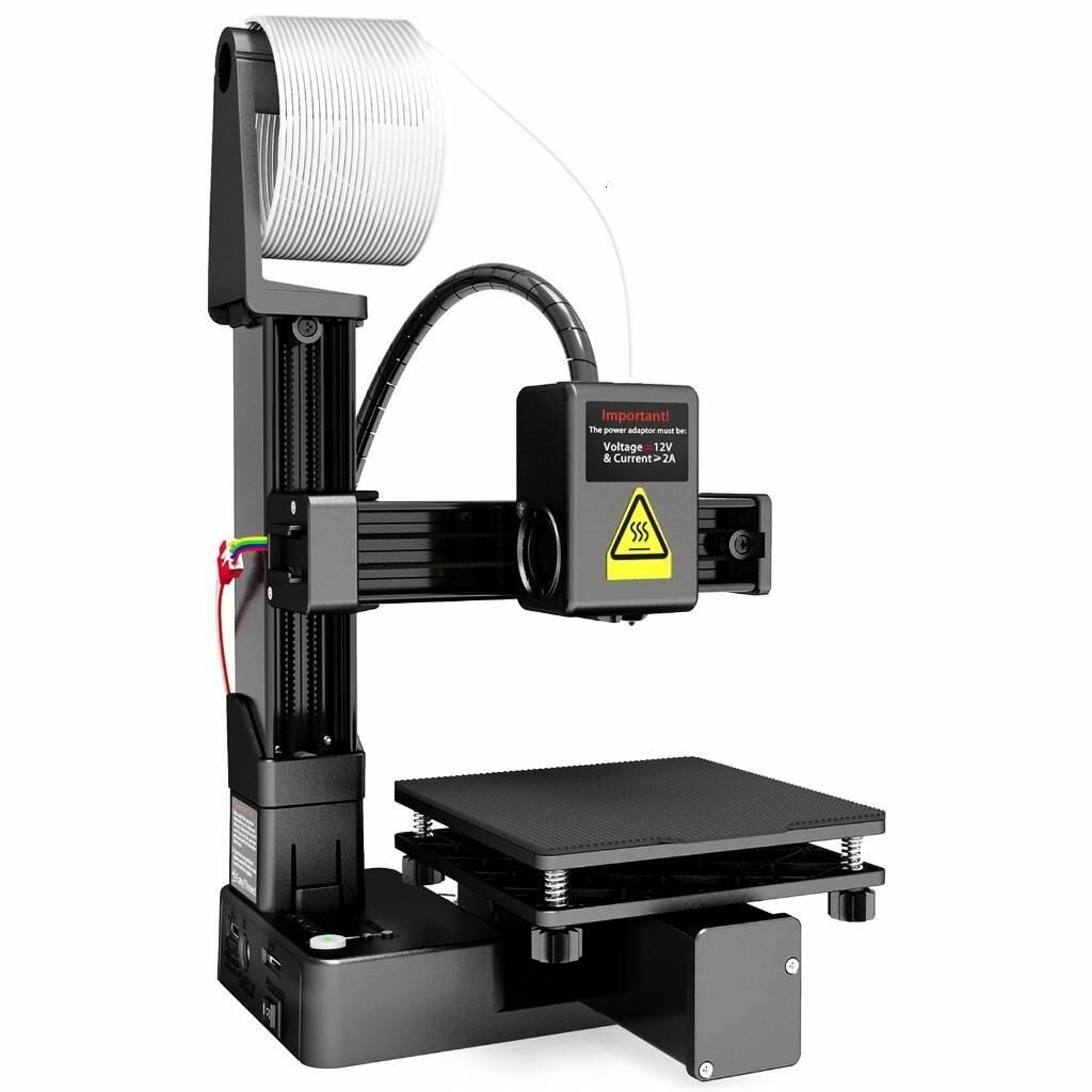 K10 Бюджетный 3D-принтер для игрушек, Черный - EU