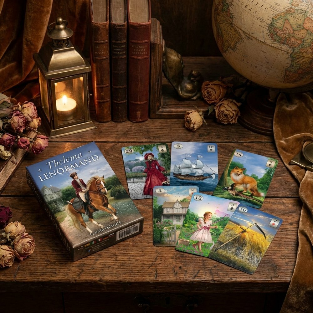 Карты Таро "Thelema Lenormand Oracle" Lo Scarabeo / Оракул Телема Ленорман 63761 Lo Scarabeo