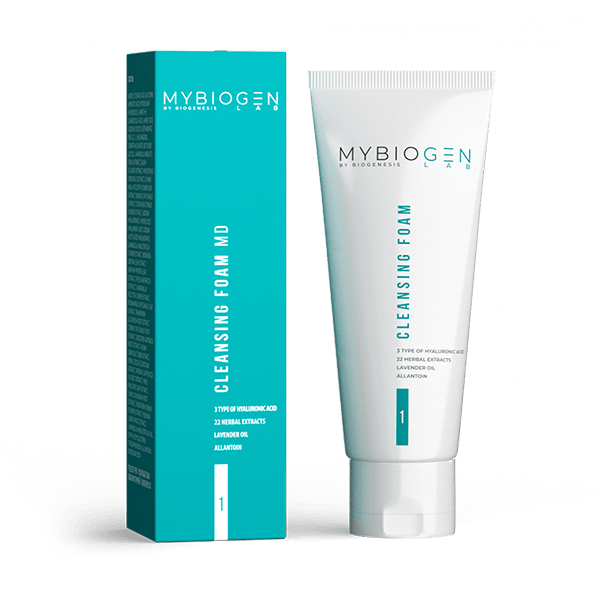 Mybiogen Очищающая пенка для лица Cleansing Foam 1 MD, 100 мл.