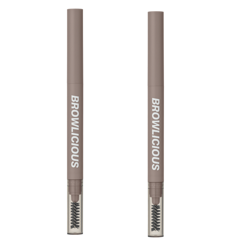Карандаш Love Generation автоматический для бровей Browlicious, тон 03 Brownie, 0,2 гр - 2 штуки