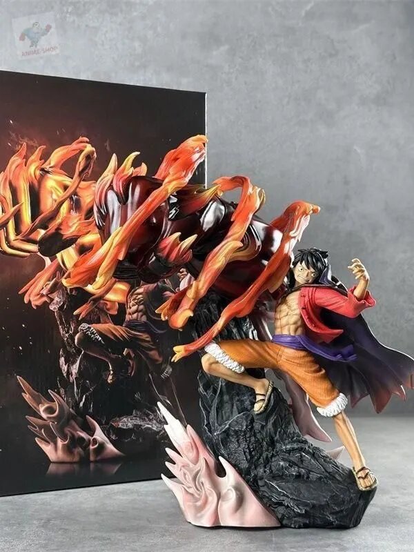 Аниме фигурка Ван-Пис/One Piece, Луффи (H27cm) Фигурка Луффи из ПВХ для коллекционирования