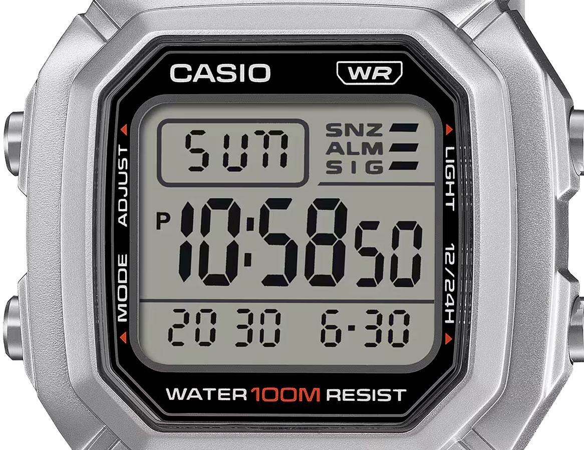 Наручные часы CASIO, серебряный — фото 1