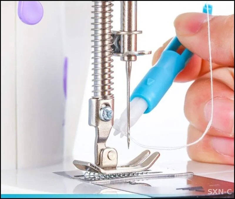 Нитковдеватель для иголки швейной машины, нитевдеватель для иглы автоматический, для мулине.