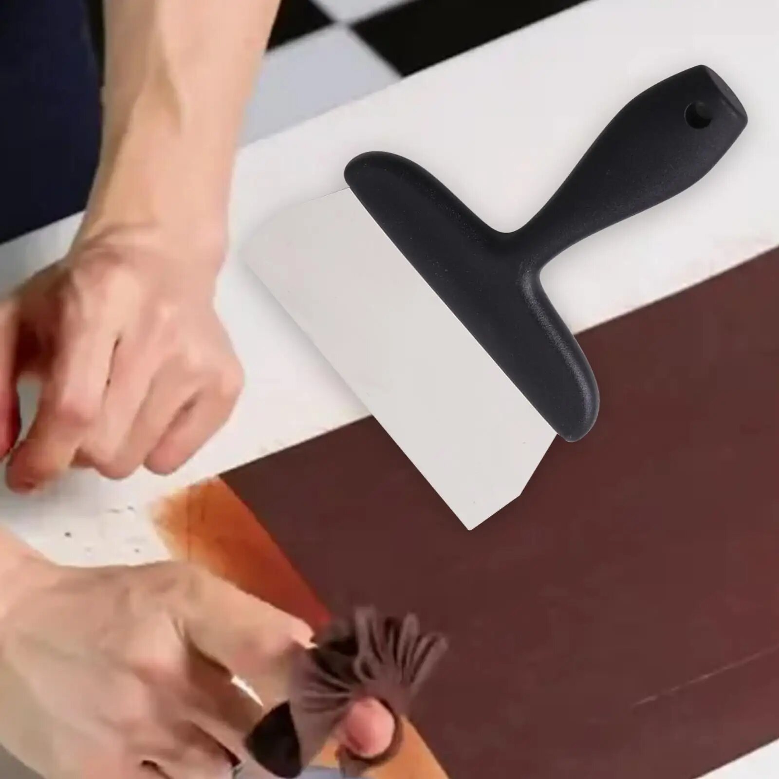 Шпатель для шоколада Chocolate Scraper из нержавеющей стали