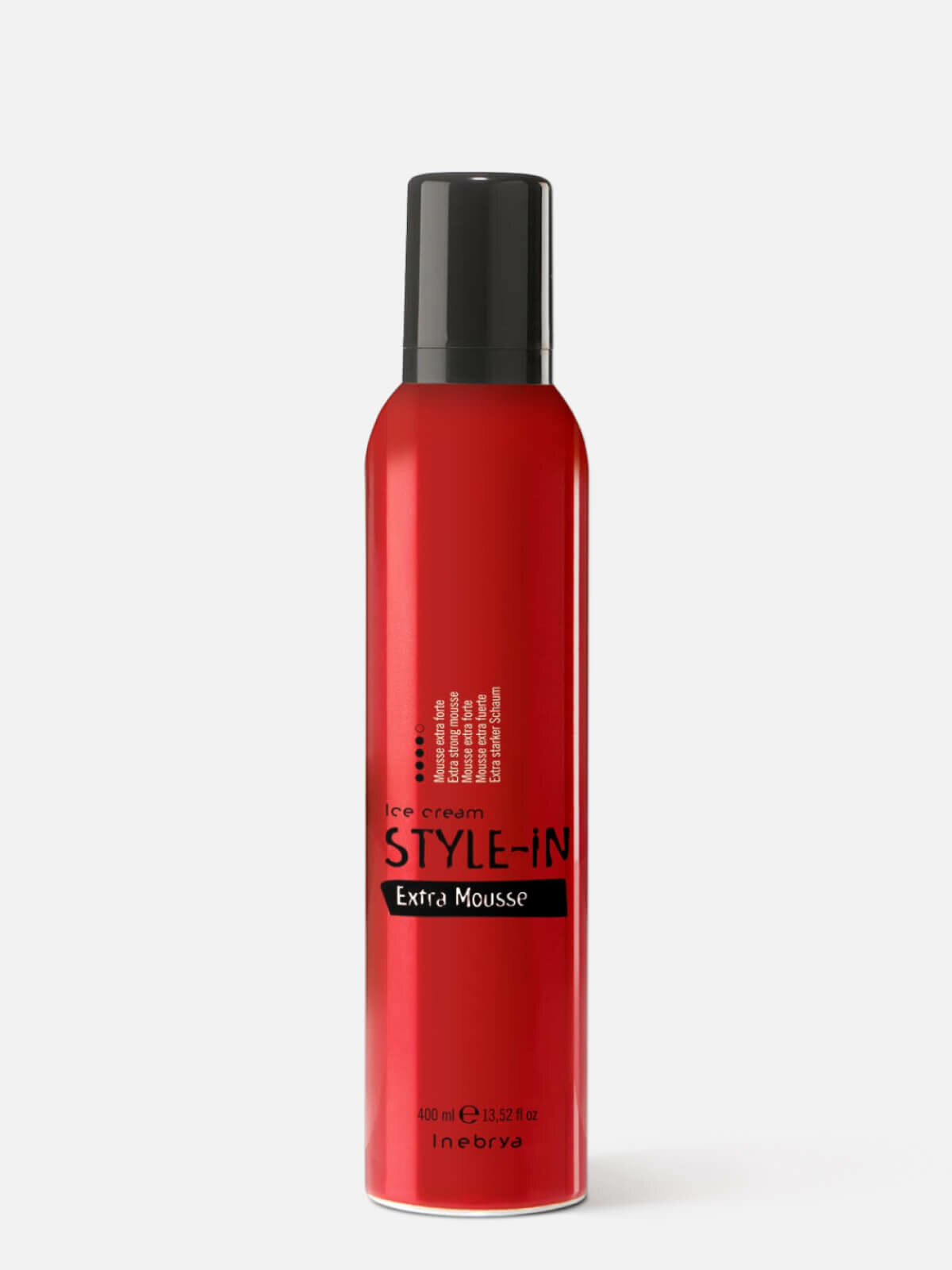 Мусс для укладки волос сильной фиксации Inebrya Style-In Extra Mousse, 400 мл