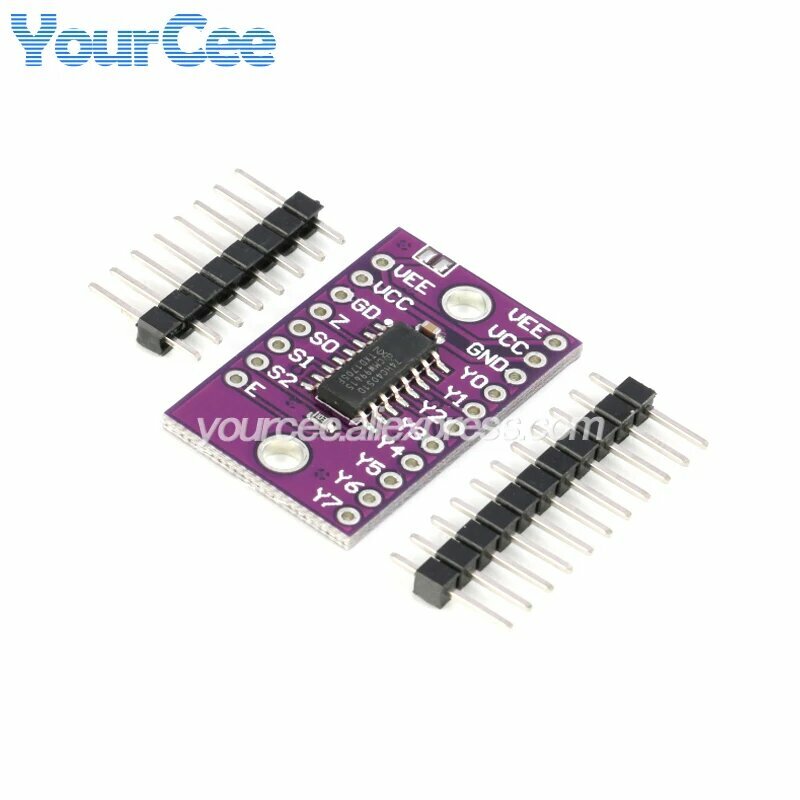 CJMCU-4051 8-канальный аналоговый мультиплексор 5pcs, 74HC4051