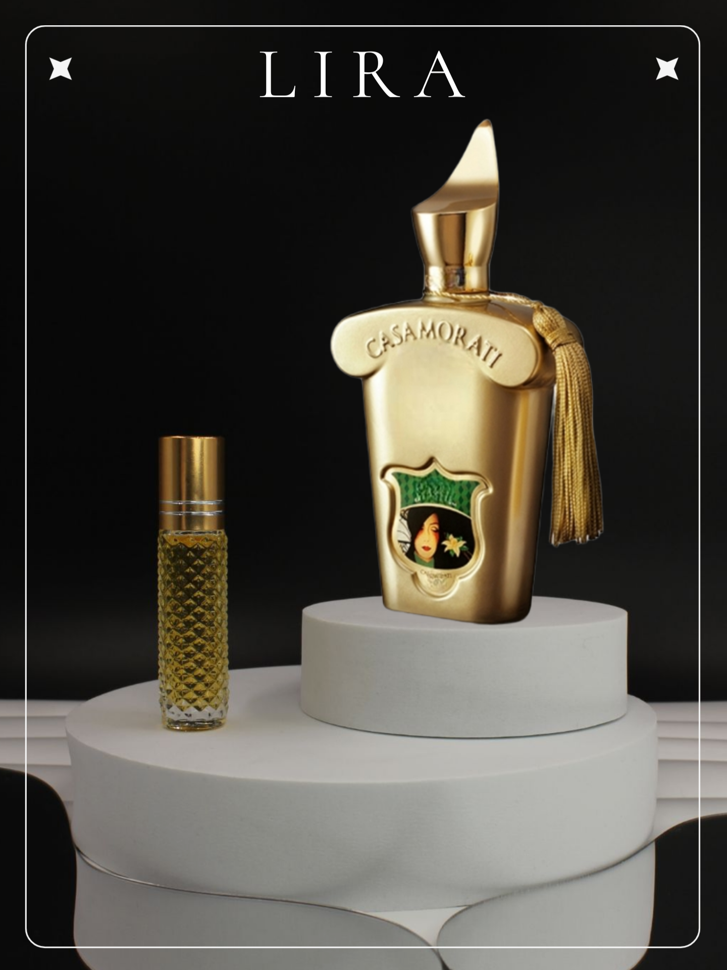 Perfum Secrets; Духи масляные Lira; Лира роликовый флакон 8 мл