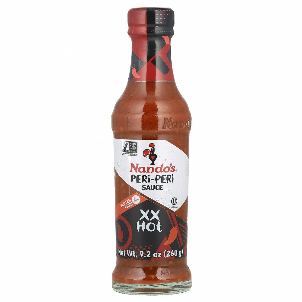 NANDO'S, Соус пери-пери, XX острый, 260 г (9,2 унции)