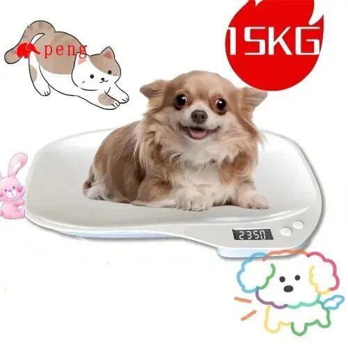 Весы для животных электронные весы для кошек и собак для измерения веса 377X260X160