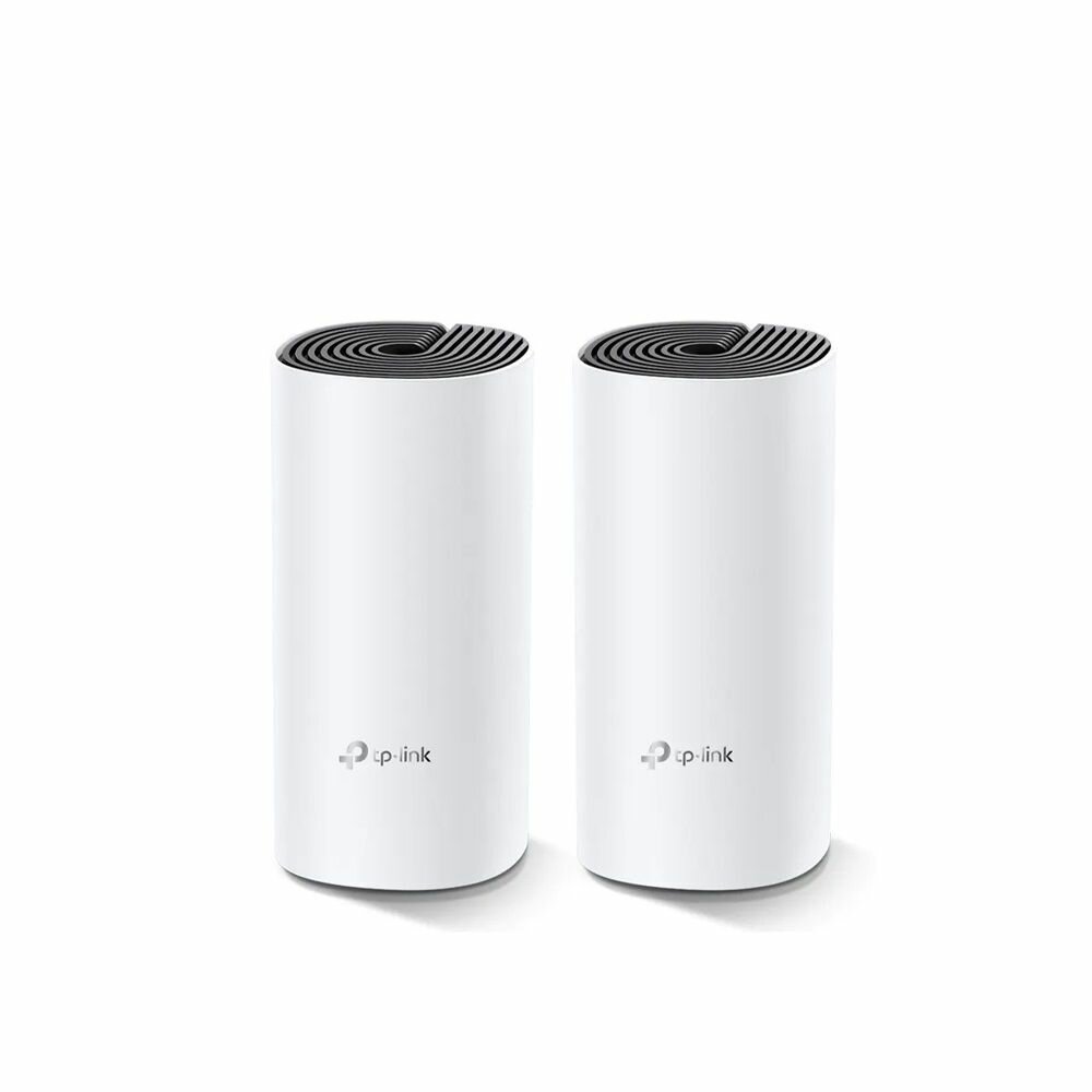Mesh-Система TP-Link Deco M4(2-pack), AC1200, двухдиапазонная, 2xRJ45 1Гбит/с, (комплект из 2шт)