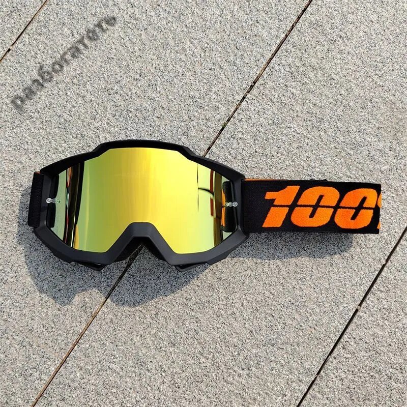 Мотоочки 100% универсальный размер, прозрачный цвет