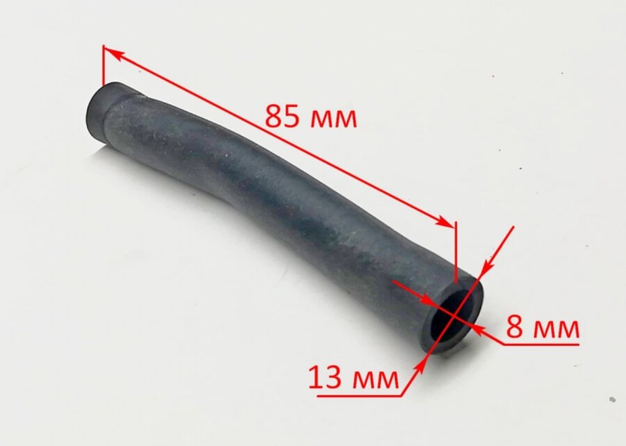 Трубка сапуна 61/66/256 для SGC6000 ZMD, SGC4800, МК-7800М PRO KST 61/66/256
