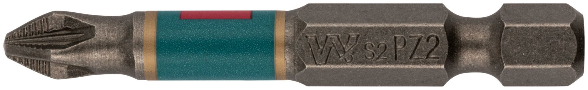 Биты WhirlPower WP-PZ2-50-S2-Prof, сталь S2, насечка, для профессионалов, 50мм, 10шт